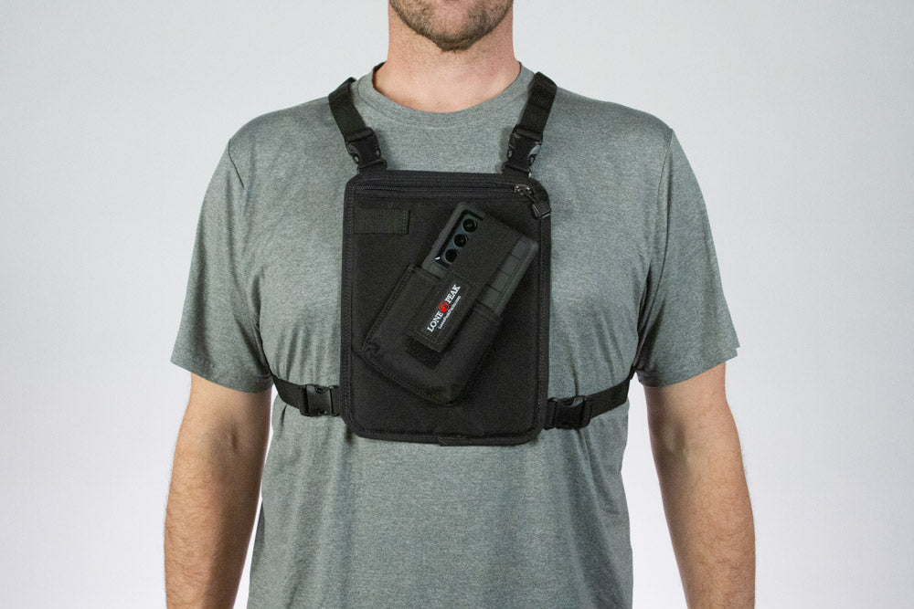 Smart Phone Chest Rig | Lone Peak Packs