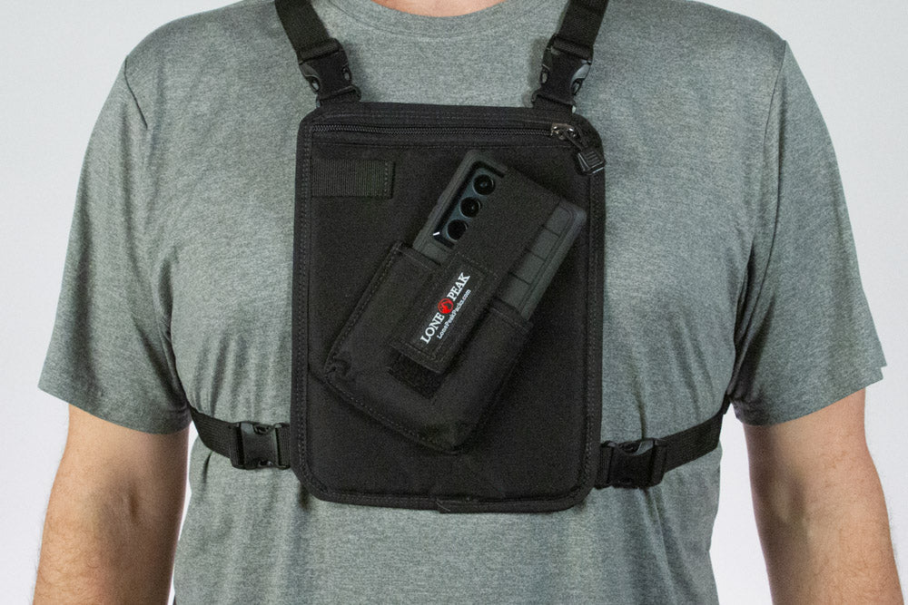 Smart Phone Chest Rig | Lone Peak Packs