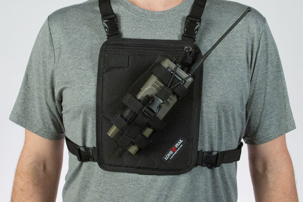 Universal Radio Chest Harness - Carry Your Radio Hands Free
